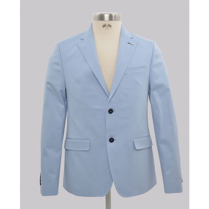 Light Blue Slim Fit Suit Jacket