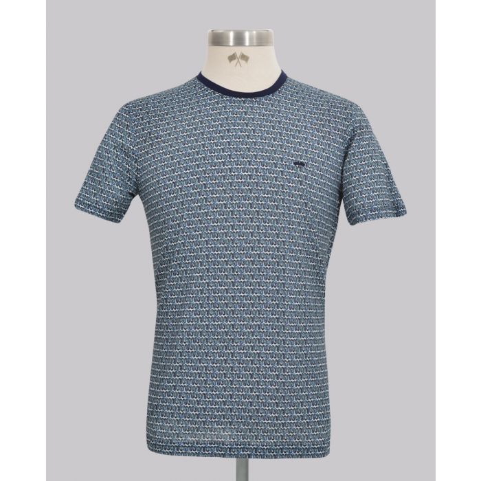 Kurt Geiger Wave Design Printed T-shirt